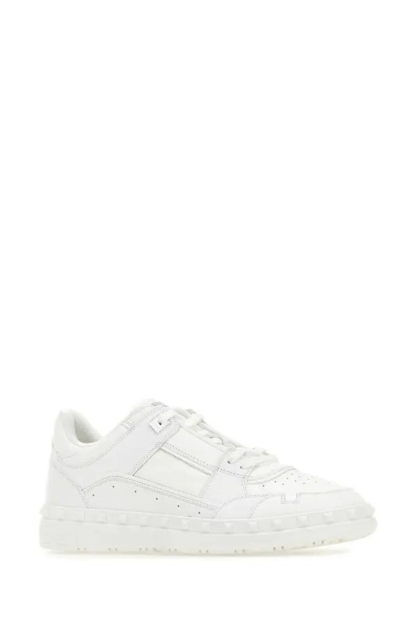 Valentino Garavani Leather Freedots Sneakers