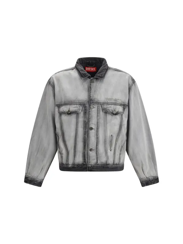 DIESEL® D-denver Denim Jacket - Gray