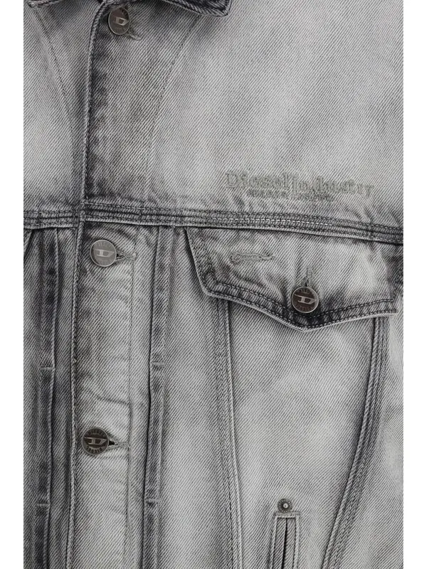 DIESEL® D-denver Denim Jacket - Gray
