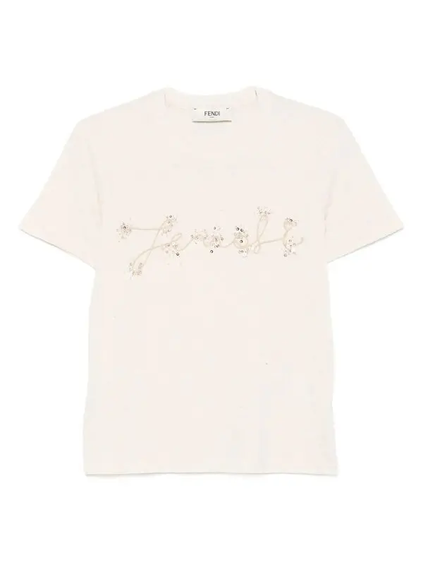 Fendi T-shirt Embr
