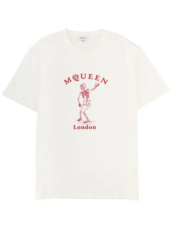 Alexander McQueen T-shirt With Print - White
