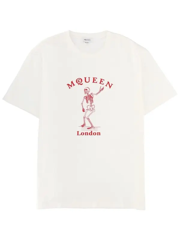 Alexander McQueen T-shirt With Print - White