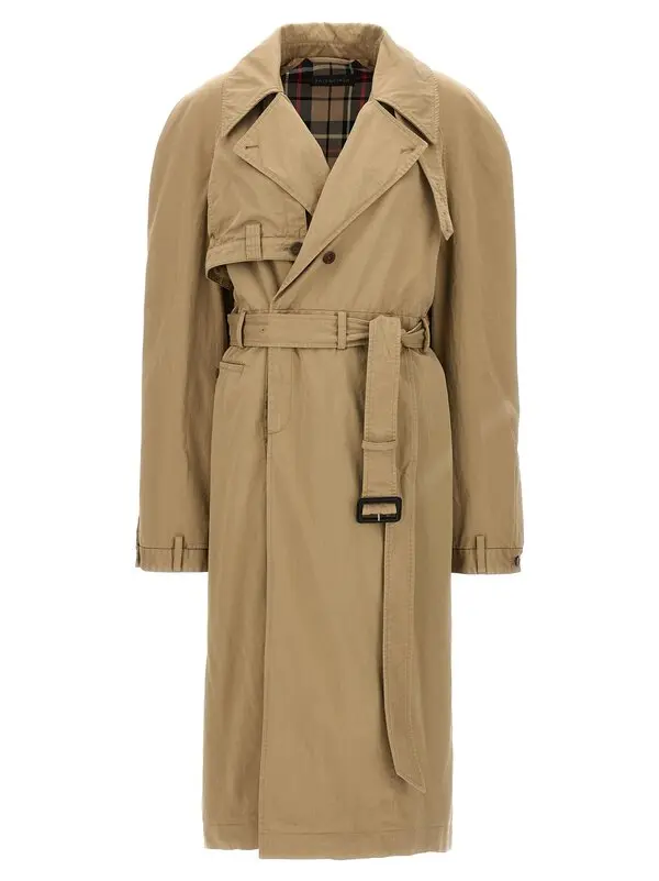 Balenciaga Deconstructed' Trench Coat