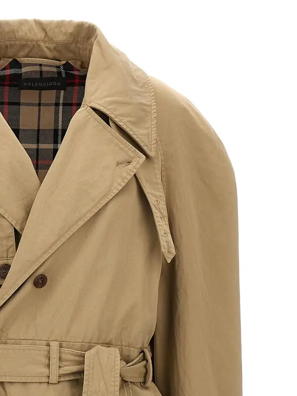 Balenciaga Deconstructed' Trench Coat