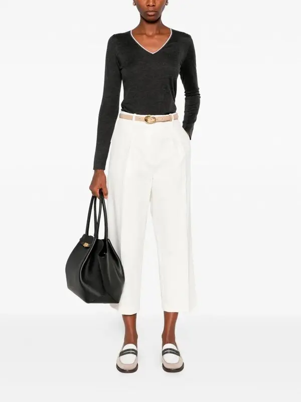 Brunello Cucinelli Cashmere V-neck Sweater