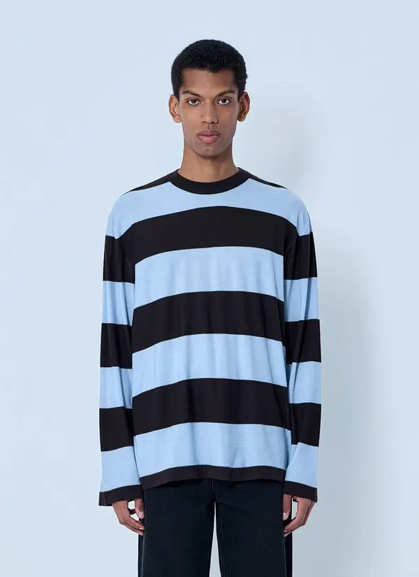 Bottega Veneta Striped Long Sleeve T-shirt