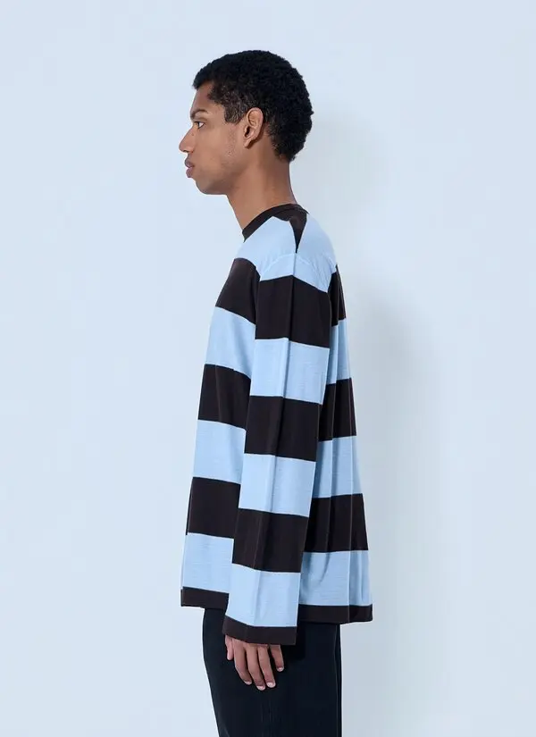 Bottega Veneta Striped Long Sleeve T-shirt