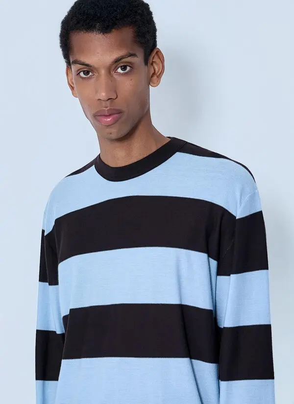 Bottega Veneta Striped Long Sleeve T-shirt