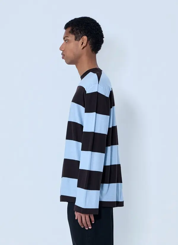 Bottega Veneta Striped Long Sleeve T-shirt