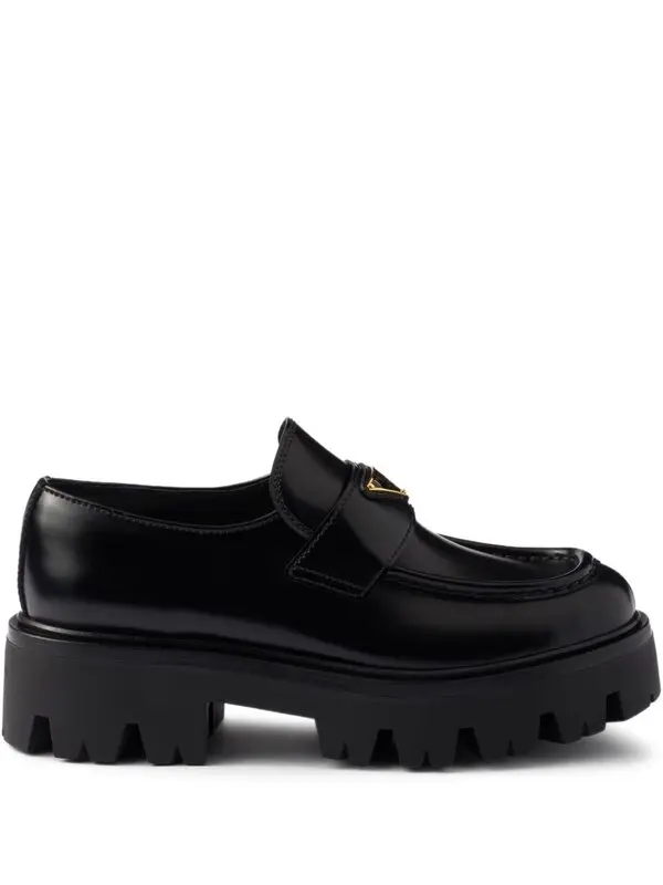 Prada Leather Loafers