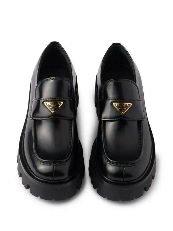 Prada Leather Loafers