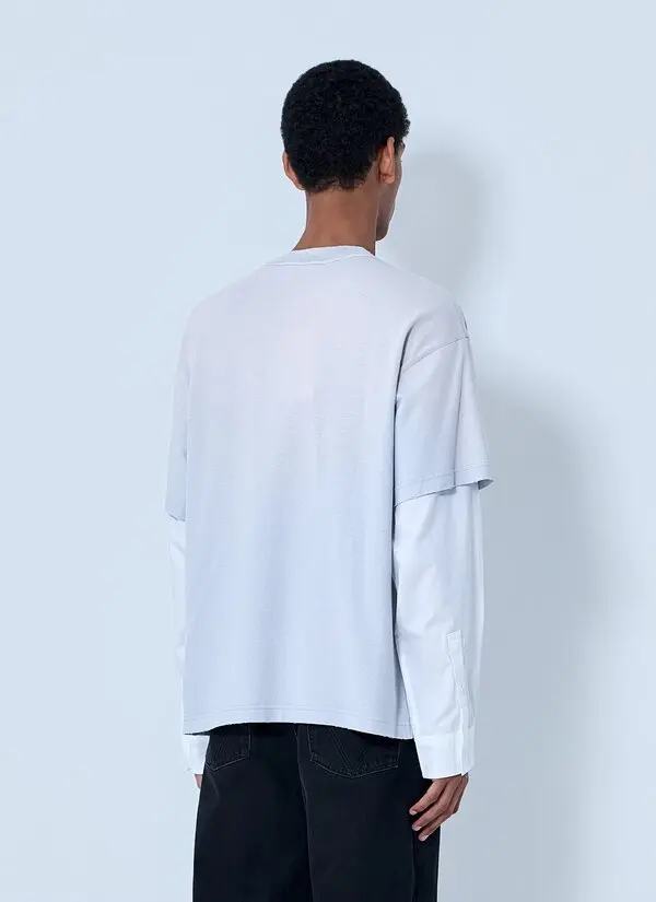 Acne Studios Layered Logo T-shirt