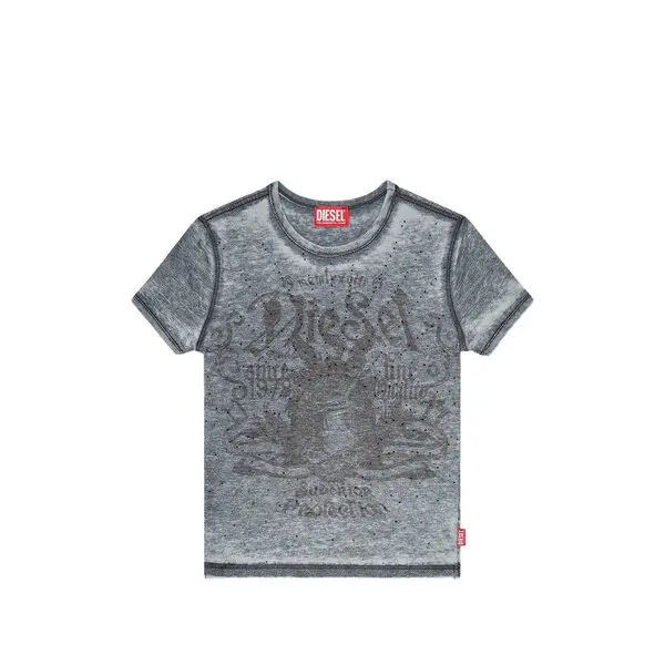 DIESEL® Grey Tops T-shirts & Jerseys