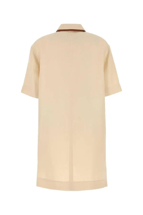 Gucci Sand Linen Mini Dress