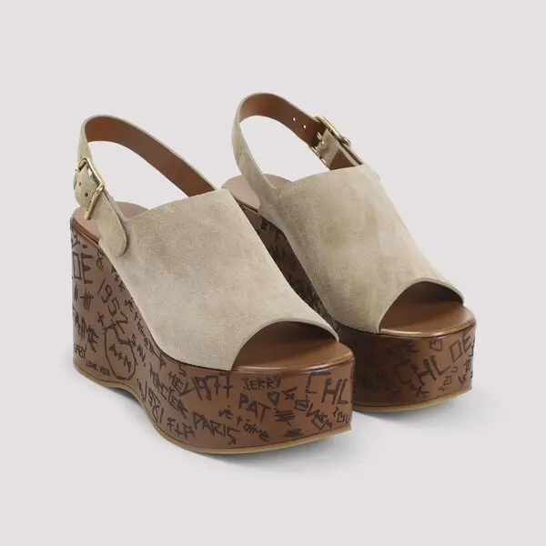 Chloé Maxime Wedges Sandals
