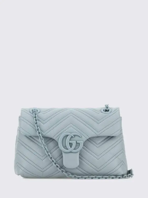 Gucci Gg Marmont Small Shoulder Bag - Blue