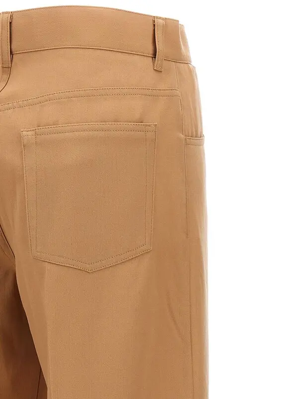 JIL SANDER Wool Gabardine Pants