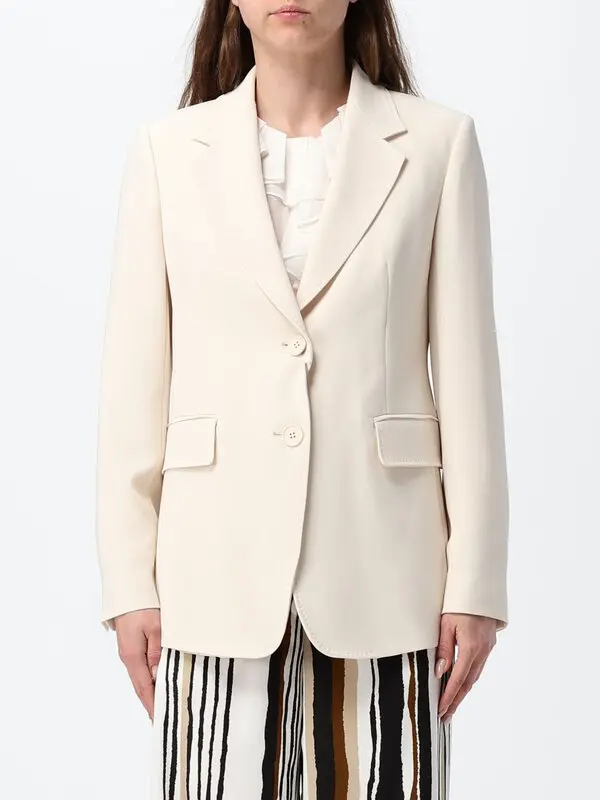 Max Mara Crepe Single Breasted Blazer