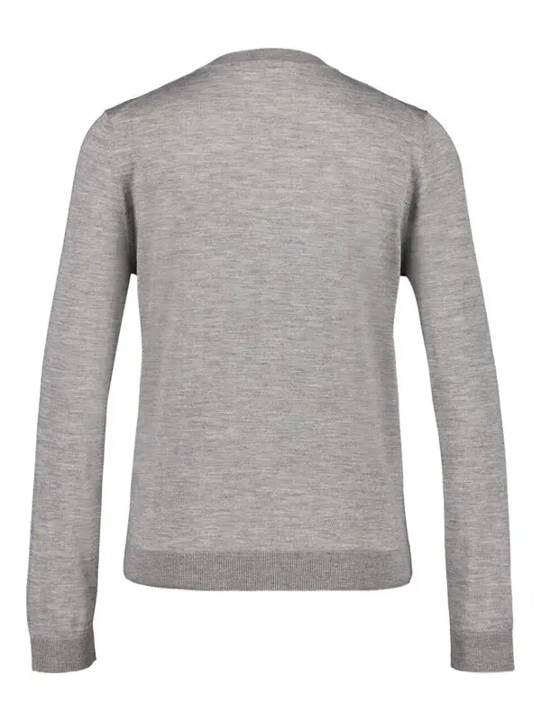 Gucci Long Sleeve Crew-neck Cardigan