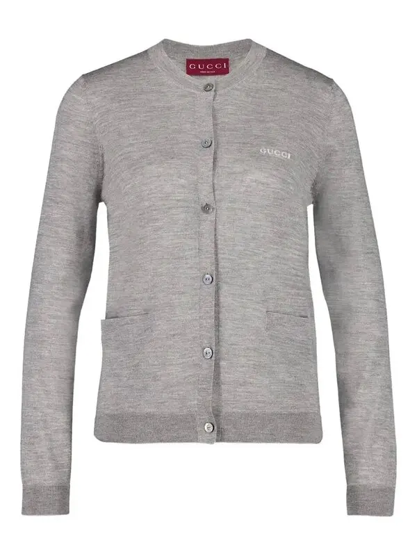 Gucci Cashmere And Silk Cardigan - Multicolor