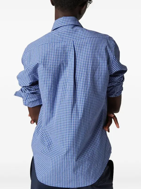 Miu Miu Checked Cotton Shirt