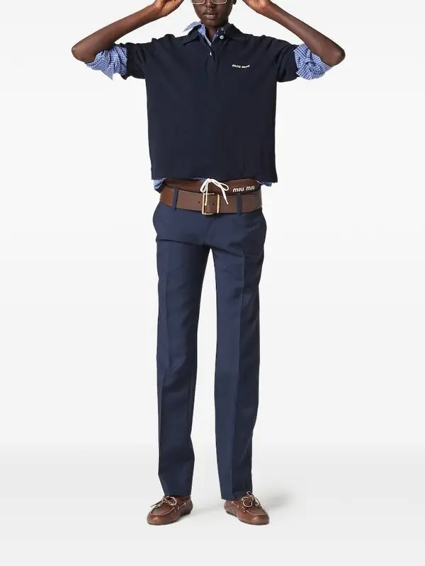 Miu Miu Checked Cotton Shirt