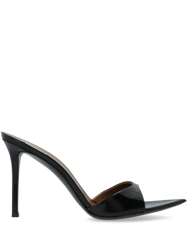 GIUSEPPE ZANOTTI Intriigo Leather Mules - Multicolor