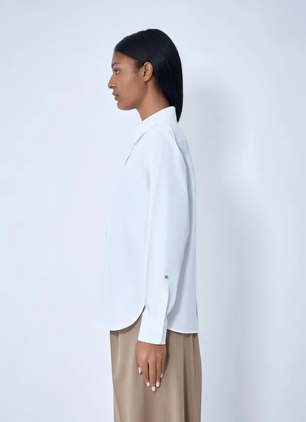 Max Mara Cotton Shirt - White
