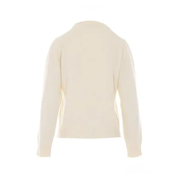 GANNI Logo Sweater With Raspberry Print