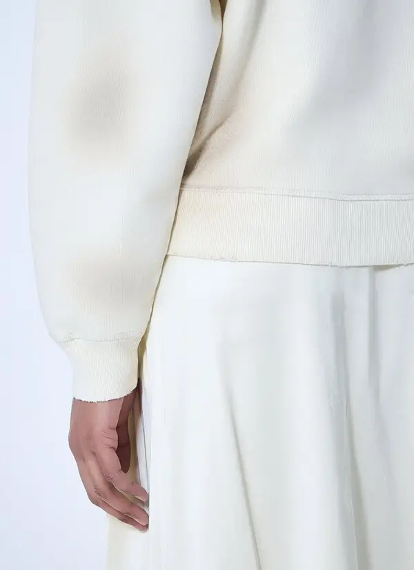 Acne Studios Logo Embroidered Sweatshirt - Multicolor