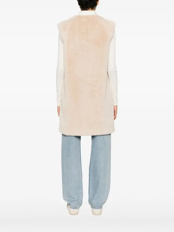 Herno Faux Fur Vest - Multicolor