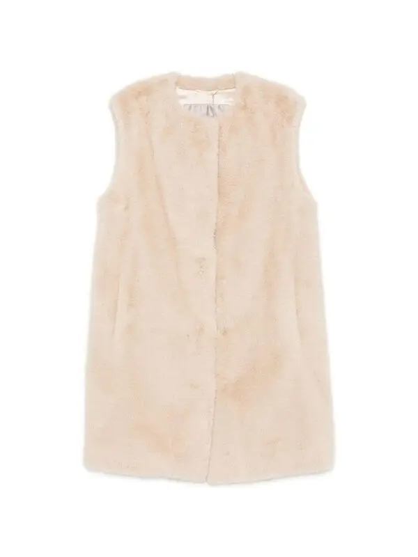Herno Faux Fur Vest - Multicolor