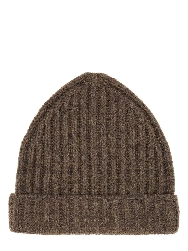 MAISON MARGIELA Wool And Cotton Blend Beanie