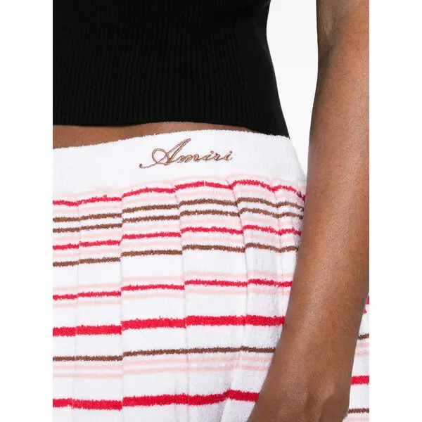 Amiri Skirts Pleated Skirts