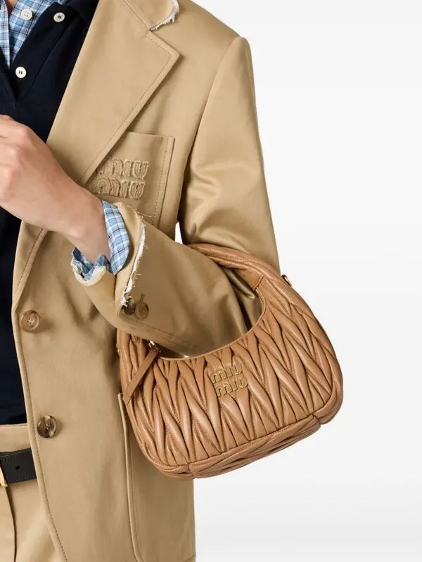 Miu Miu Wander Small Leather Hobo Bag - Multicolor