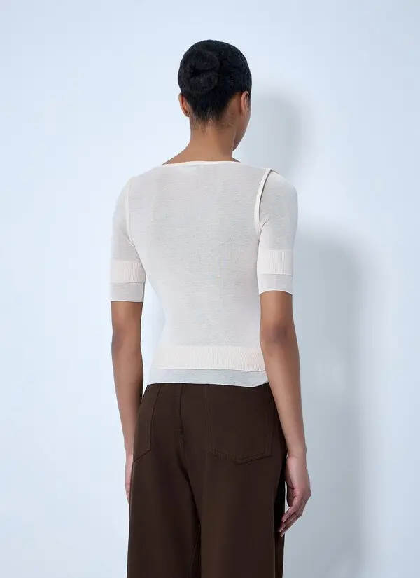 LEMAIRE Sheer Knit Top
