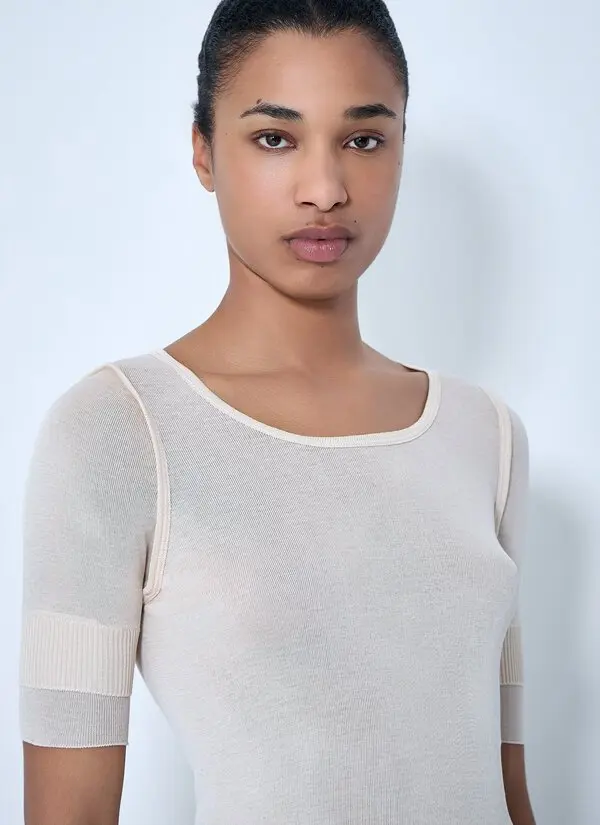 LEMAIRE Sheer Knit Top