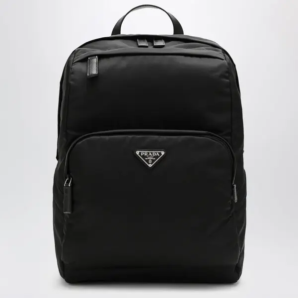 Prada Re-nylon Backpack - Black