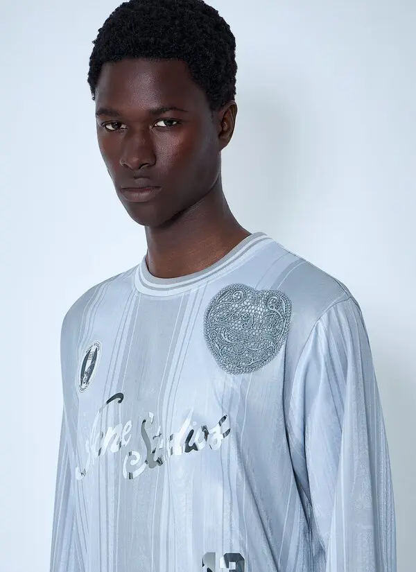 Acne Studios Embroidered Logo Long-sleeve Shirt