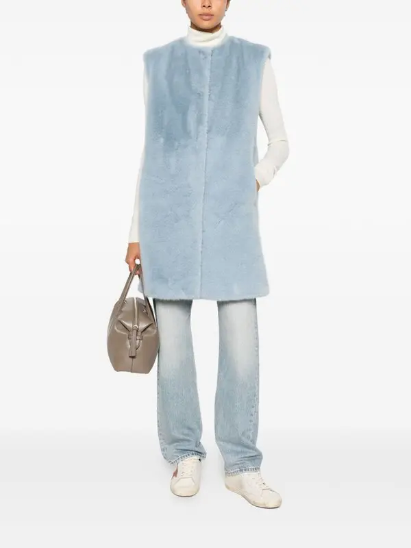 Herno Faux Fur Vest - Multicolor