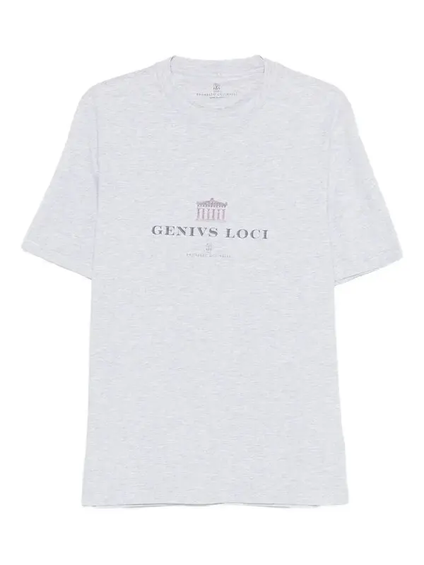 Brunello Cucinelli Crew-neck T-shirt - Multicolor