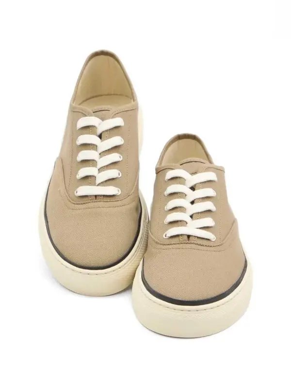 Jacquemus Lace-up Sneakers With Embroidered Logo