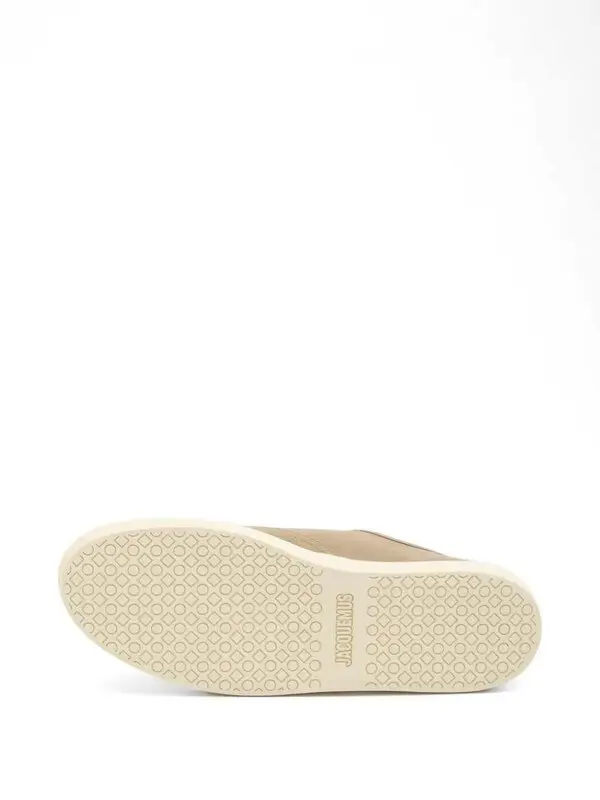 Jacquemus Lace-up Sneakers With Embroidered Logo