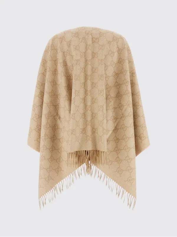 Gucci Gg Cashmere Blend Cape