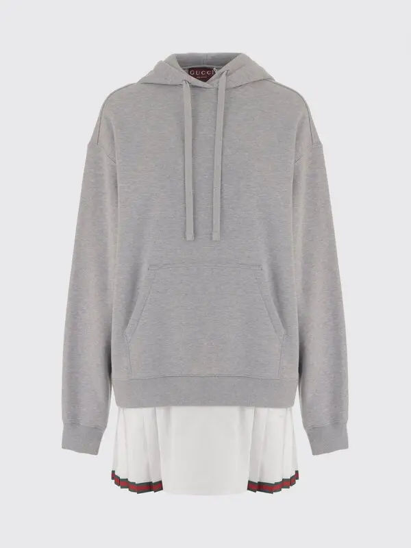 Gucci Cotton Hoodie Dress