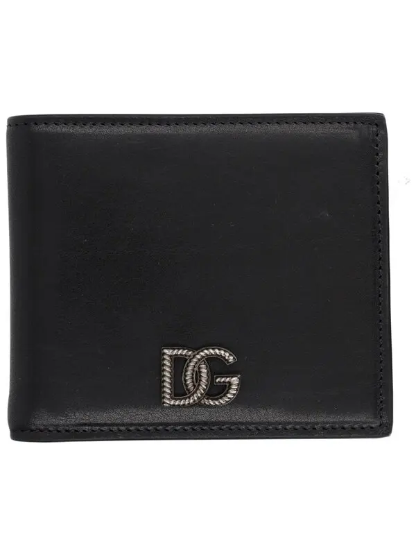 Dolce & Gabbana Wallet With Logo - Black