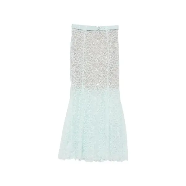SELF-PORTRAIT Skirts Fitted Skirts - Green