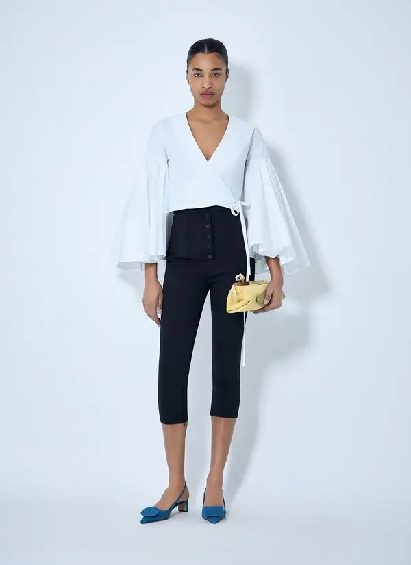 Jacquemus V-neck Wrap Blouse