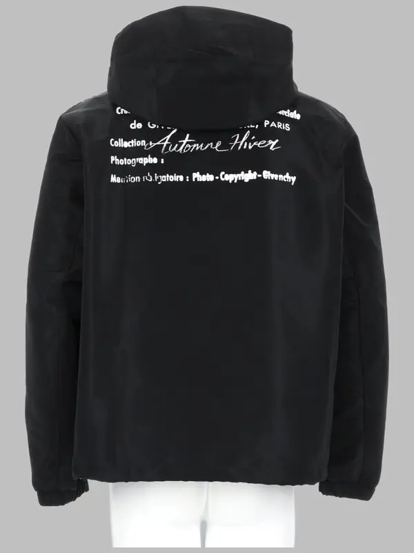 Givenchy Windbreaker Jacket - Black