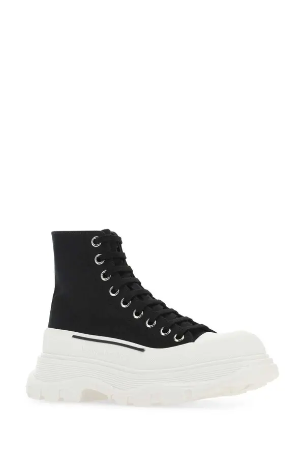 Alexander McQueen Canvas Tread Slick Sneakers
